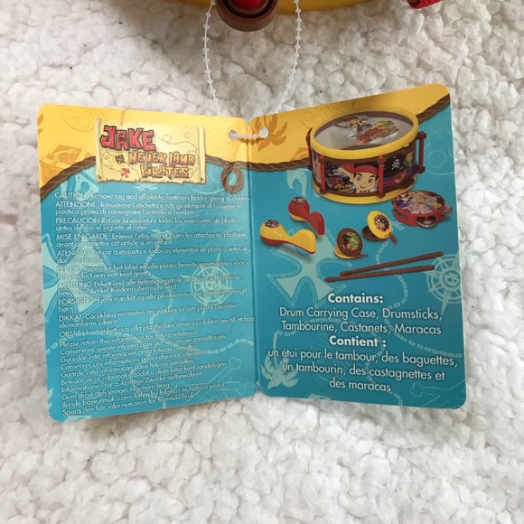 Toys | Disney Jake The Neverland Pirates Instrument Set | Poshmark